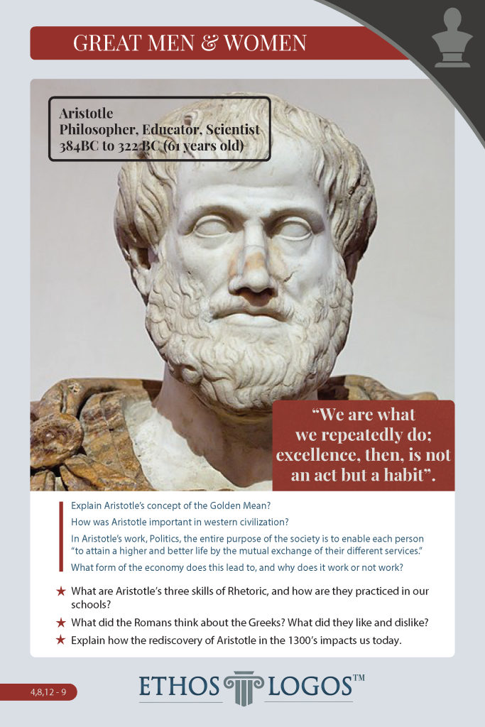 Ethos Logos and Christian Education - Ethos Logos