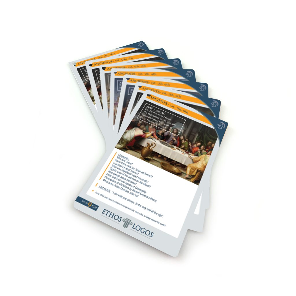 Lesson Cards and Workbooks - Ethos Logos